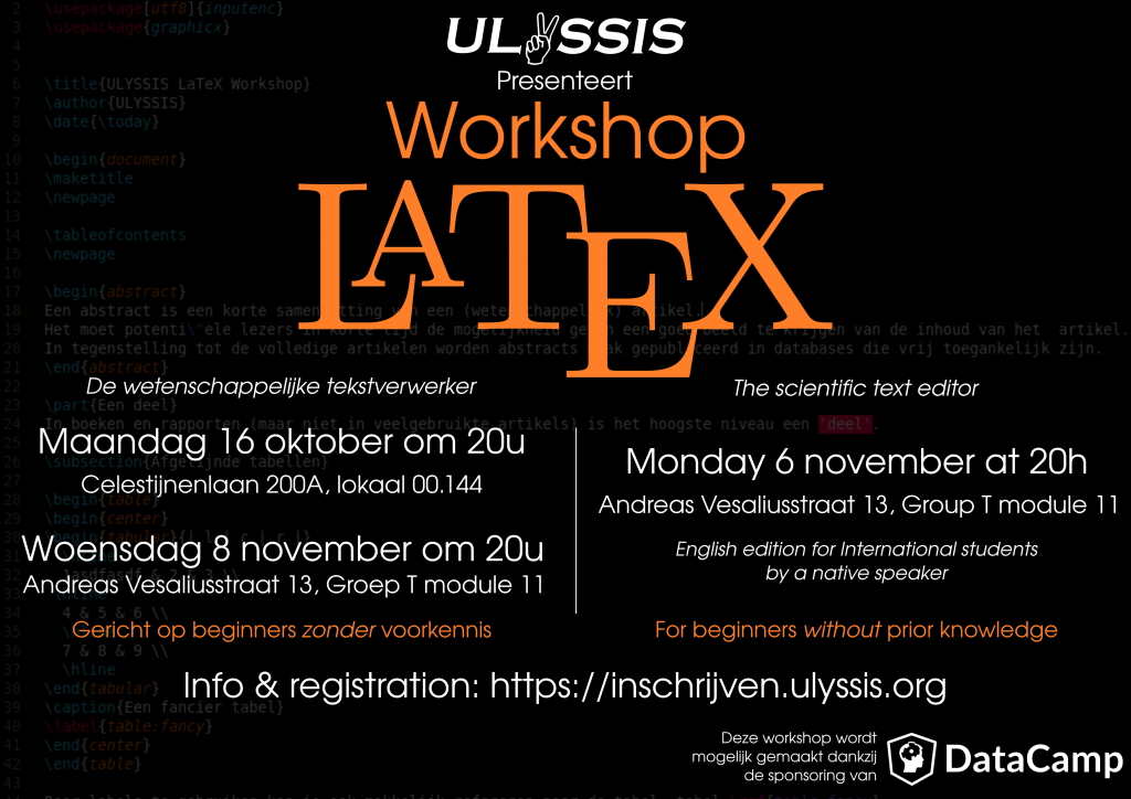 Workshop LaTeX « ULYSSIS | Unix Lovers Yield Student Services and ...